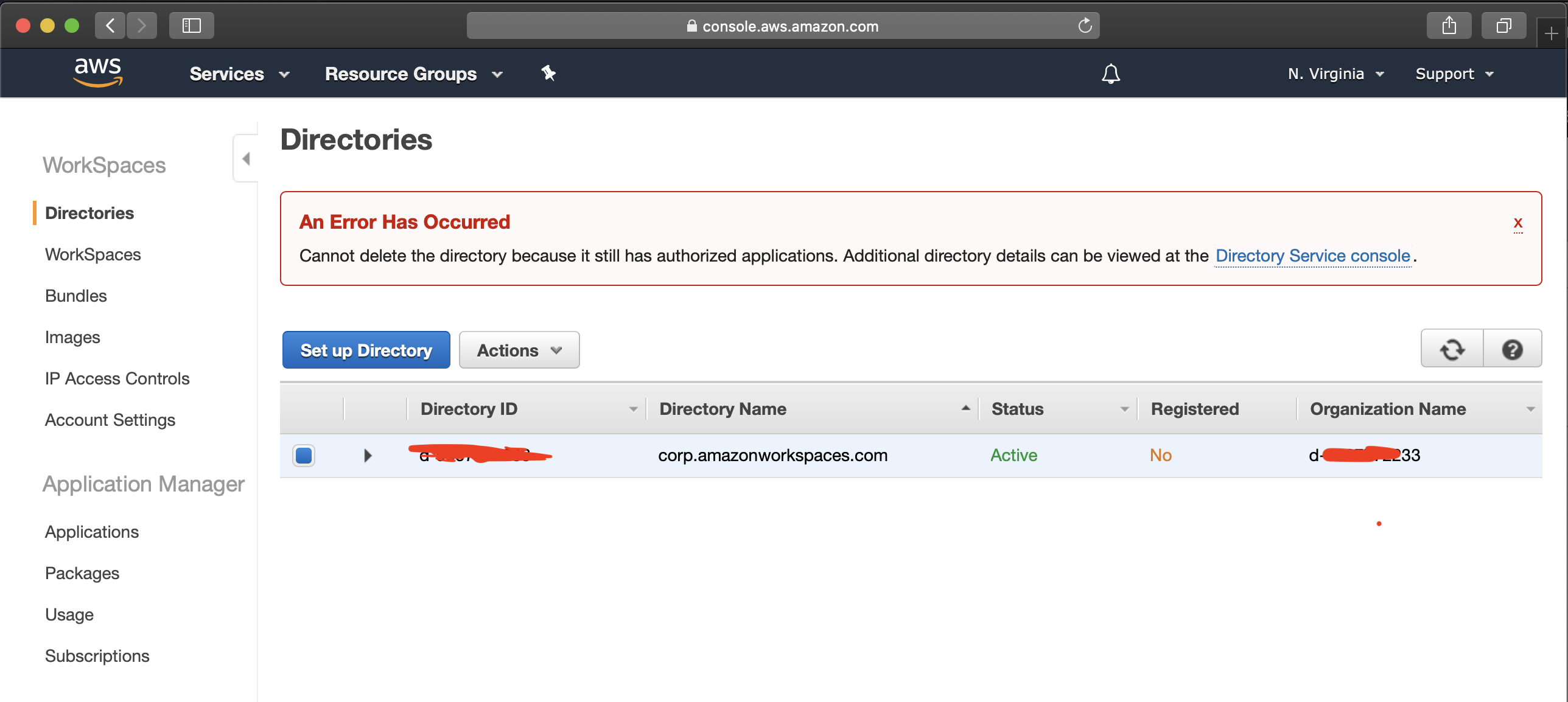 Unable To Delete Amazon Aws Directory Questions Onecompiler 5560